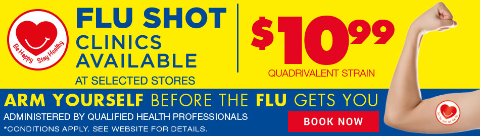 Get Your Flu Shot - Chemist Warehouse