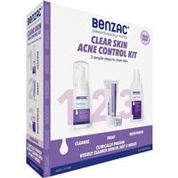 Buy Benzac Acne Control 3 Step Acne Starter Kit Online at Chemist ...