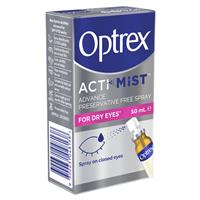 Buy Optrex Advance Actimist Preservative Free Dry Eye Spray 10ml Online ...