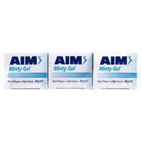 Buy Aim Toothpaste Minty Gel Value 3 Pack Online at Chemist Warehouse®
