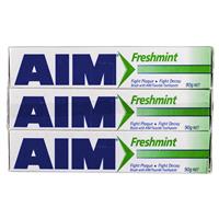 Buy Aim Toothpaste Freshmint Value 3 Pack Online at Chemist Warehouse®