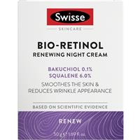 Buy Swisse Skincare Bio Retinol Renewing Night Cream 50g Online at ...