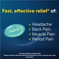 Buy Advil Ibuprofen Pain Relief Liquid Mini 90 Capsules Online at ...