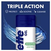 Buy Gillette Sensitive Skin Soothing Shave Gel 195g Online at Chemist ...