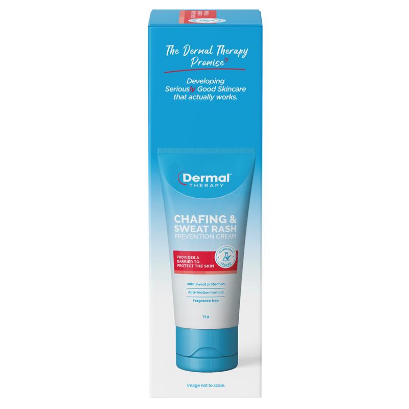 Buy Dermal Therapy Chafing & Sweat Rash Cream 75g Online at ePharmacy®