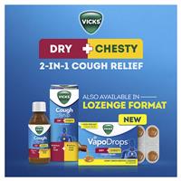 Buy Vicks Cough Syrup Dry + Chesty 200ml Online at Chemist Warehouse®