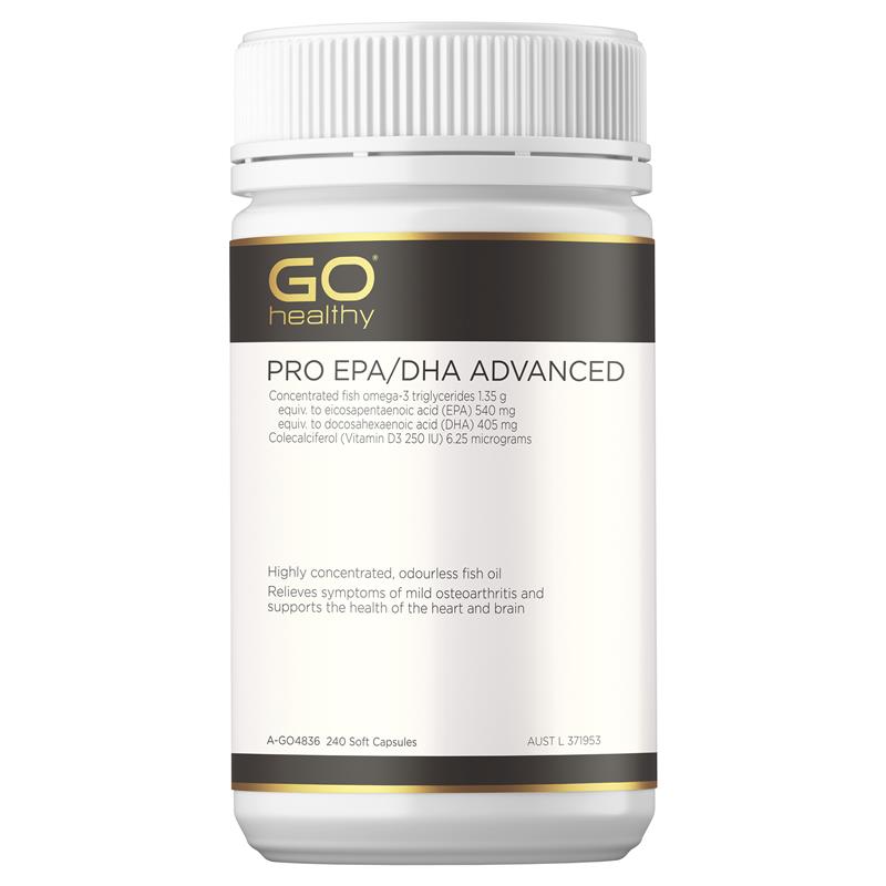 从澳洲Chemist Warehouse中文官网购买 GO Healthy Pro EPA/DHA Advanced 240 Softgel ...