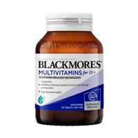 Buy Blackmores Multivitamin For 50+ Sustained Release 60 Tablets Online at Chemist Warehouse®