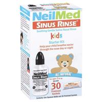 Buy NeilMed Sinus Rinse Kids Starter Kit 30 Sachets Online Only Online ...