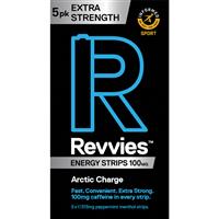 Buy Revvies Energy Strips Extra Strength Arctic Charge 5 Pack Online at ...