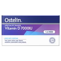 Buy Ostelin Vitamin D 7000IU 1-A-Week 48 Capsules (S3) Online at ...