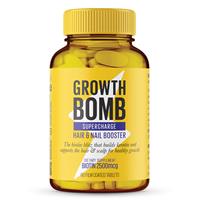 Buy Growth Bomb Supercharge Hair Growth & Nail Booster 60 Tablets ...