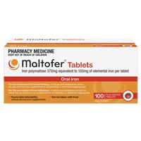 Buy Maltofer Oral Iron 100mg 100 Tablets Online at Chemist Warehouse®