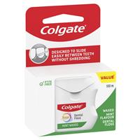 Buy Colgate Dental Floss Total Mint Waxed 100m Online at Chemist Warehouse®