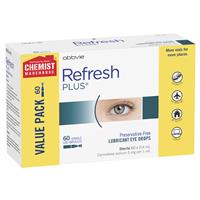 Buy Refresh Plus Eye Drop 0.4ml 60 Vials Exclusive Pack Online at ...