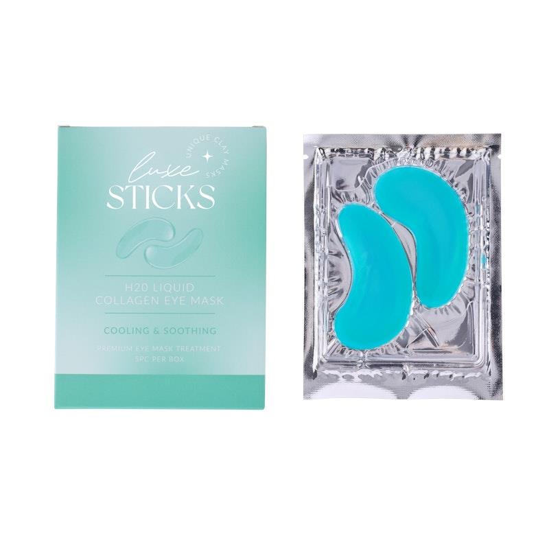 Buy LuxeSticks H20 Liquid Collagen Eye Mask 5PC Per Pack Online at ...