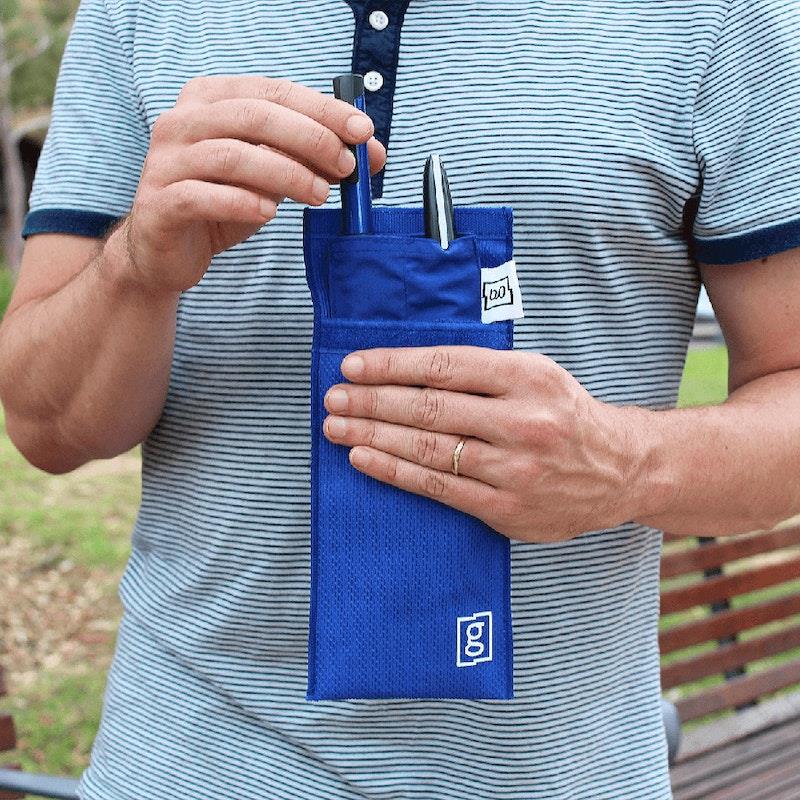 Buy Glucology Insulin Cooling Pouch for 2 Pens Blue Online at Chemist ...