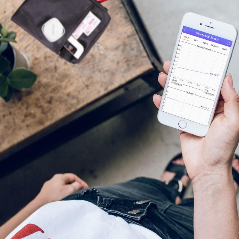 Buy Glucology Wireless Smart Insulin Temperature Sensor Online at ...