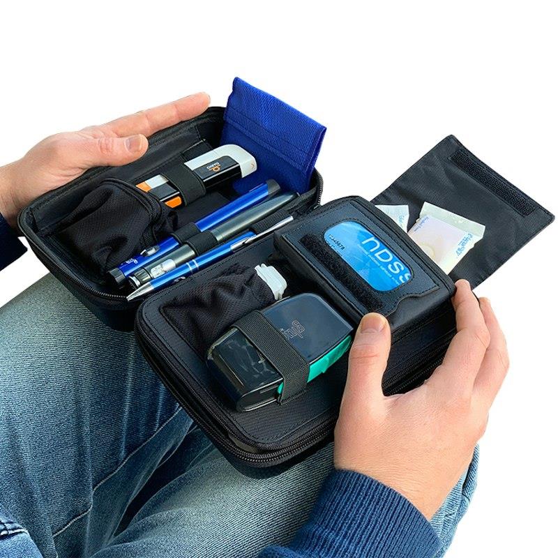 Buy Glucology Travel Case Plus with Extra Storage for Blood Glucose ...