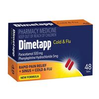 Buy Dimetapp Cold & Flu 48 Tablets Online at Chemist Warehouse®