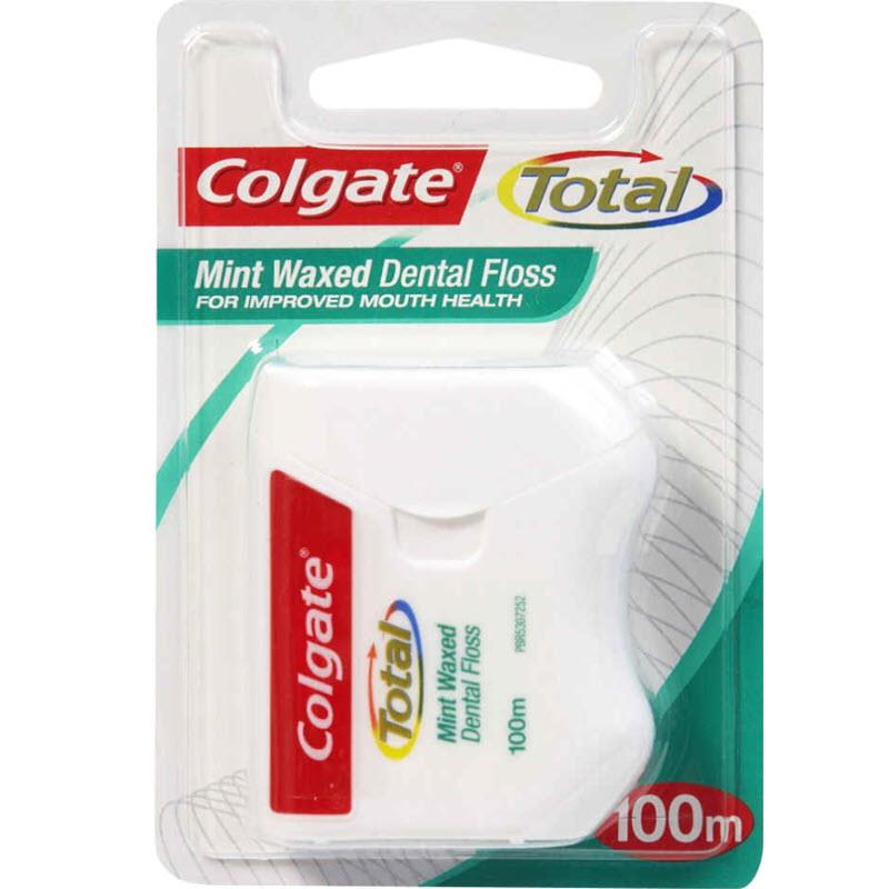 从澳洲Chemist Warehouse中文官网购买 Colgate Dental Floss Total Mint 100m