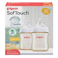 Buy Pigeon SofTouch Bottle PPSU 160ml Twin Pack Online at Chemist Warehouse®