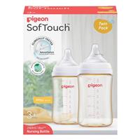 Buy Pigeon SofTouch Bottle PPSU 240ml Twin Pack Online at Chemist Warehouse®