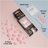 Buy Manicare Glam Ready Pre-Glued Nails 30pcs Ballet on Point Online at ...