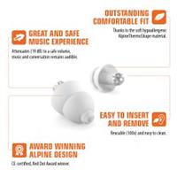 Buy Alpine PartyPlug 1 set per pack Online at Chemist Warehouse®