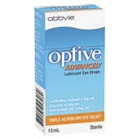 Buy Optive Advanced Lubricant Eye Drops 15ml Online at Chemist Warehouse®