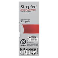 Buy Strepfen Anti-Inflammatory Throat Spray Cherry & Mint Flavour 15ml ...