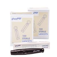 Buy Glucology Lancing Care Kit (200 Lancets and Lancing Device) Online ...