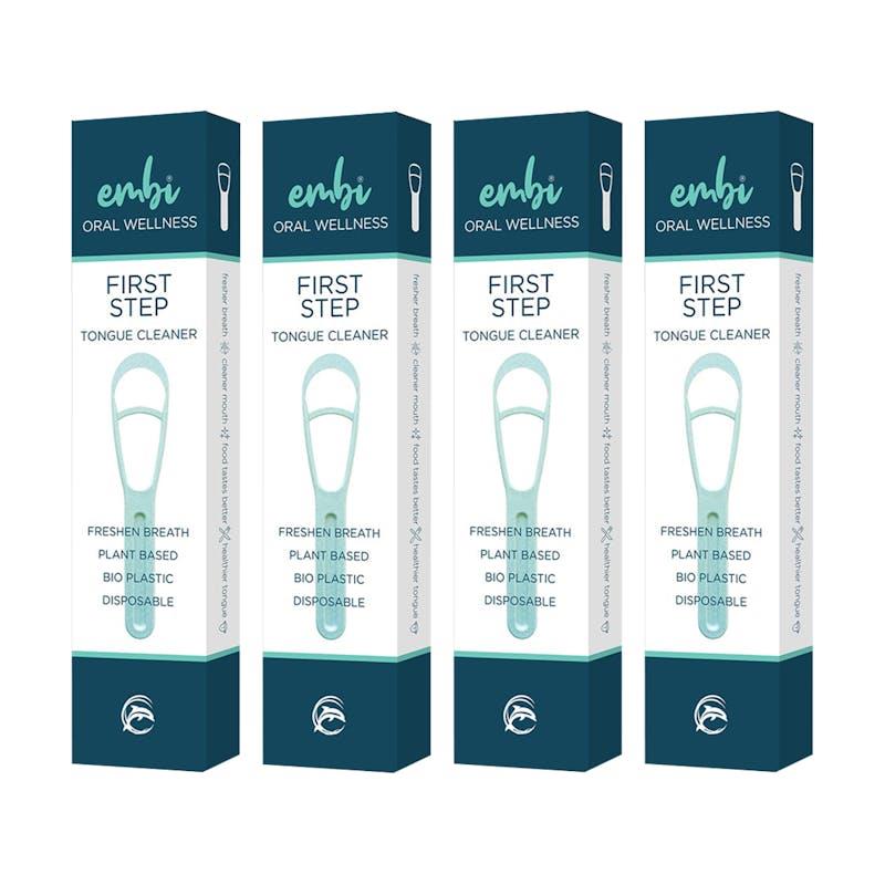Buy embi OOC First Step Eco Disposable Tongue Scraper 4Pack online at ...