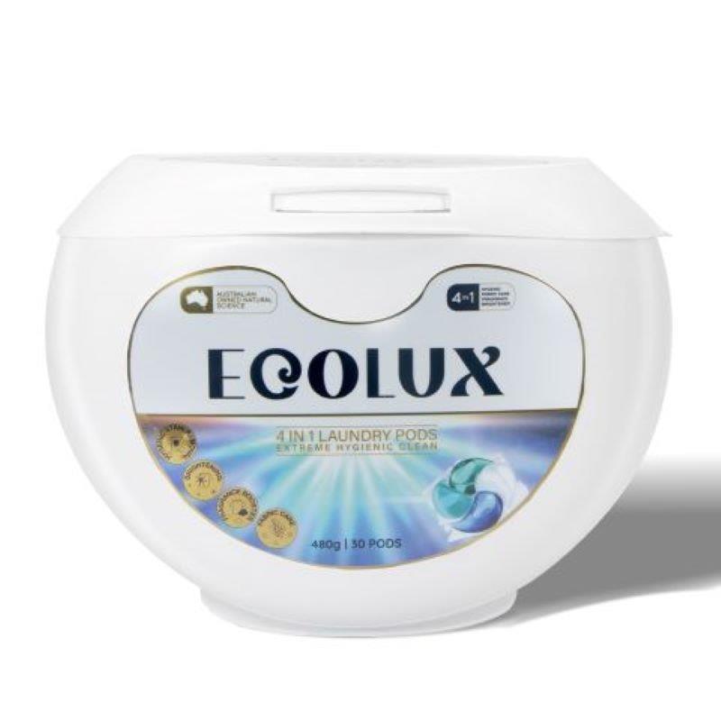 Buy Ecolux 4 in 1 Laundry Pods Extreme Hygienic Clean 480g online at Chemist Warehouse