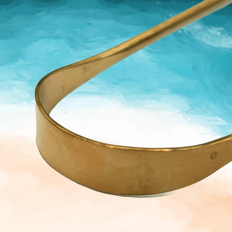 Buy embi OOC CU29 Premium Copper Tongue Scraper 1pc Online at Chemist ...