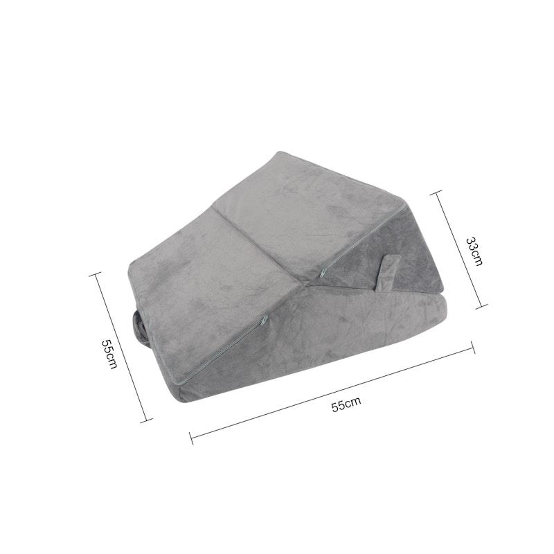 Buy Clevinger Memory Foam Adjustable Bed Wedge Sleep Cushion Pillow 1pc ...