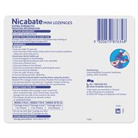 Buy Nicabate Minis 4mg 60 Lozenges Online at Chemist Warehouse®