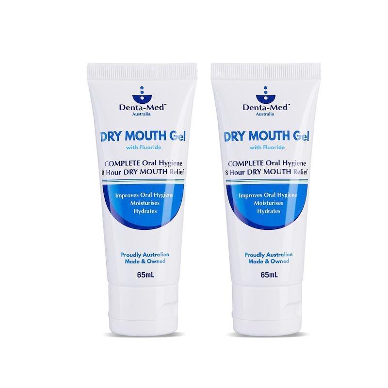 Buy Denta-Med Dry Mouth Gel 65mL Twin Pack Bundle online at Chemist ...