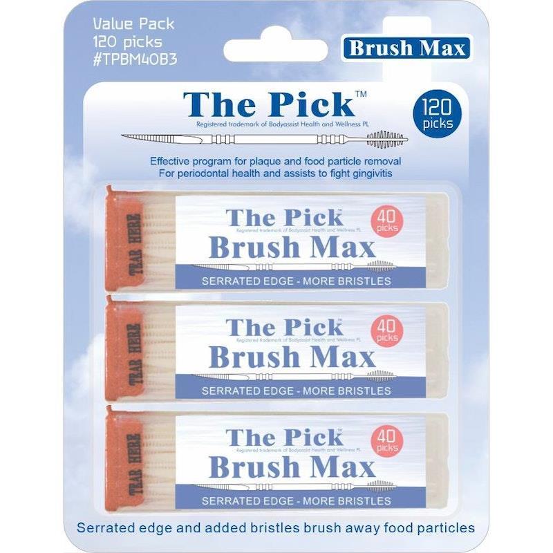 Buy The Pick Brush Max 3 PK Blister Card (3 PACK) Bundle online at ...