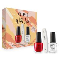 Buy OPI Treatment Gift Set Big Apple Red + Start To Finish & Edge File ...