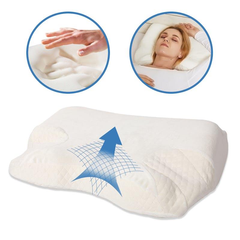 Buy Clevinger CPAP Contour Memory Foam Pillow 1pc Online at Chemist ...
