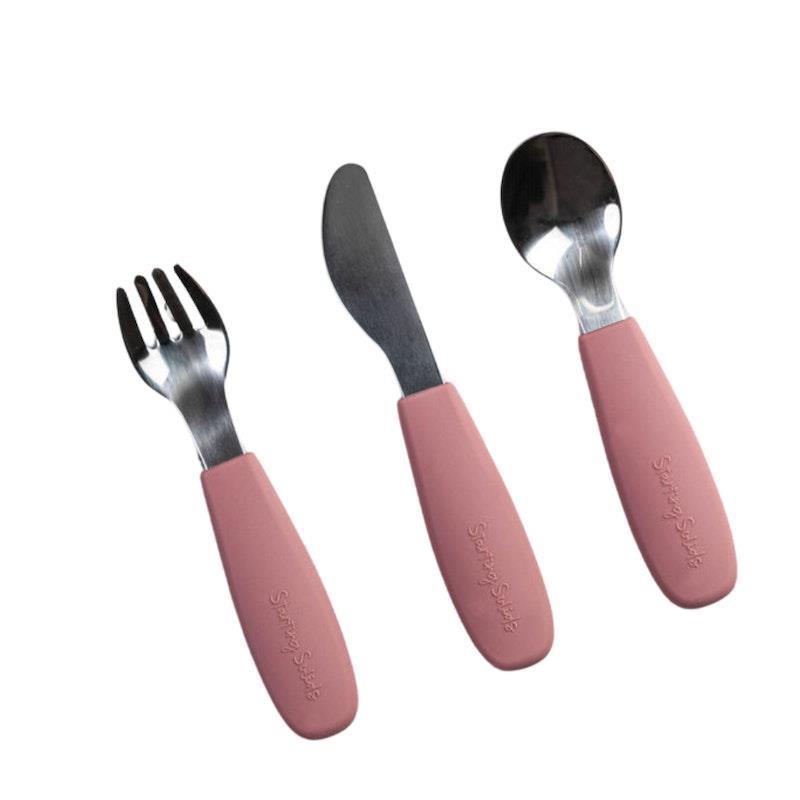Buy Starting Solids Australia Big Kid Silvie Set Dusty Rose online at ...