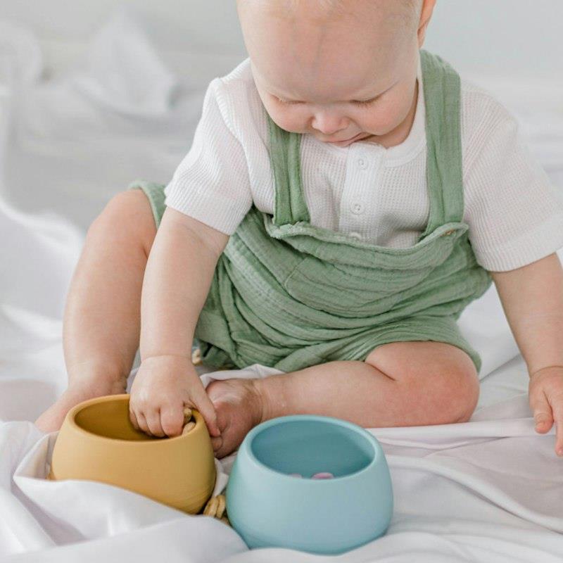 Buy Starting Solids Australia Suckie Scoop Bowl Blue Lemonade Online at ...