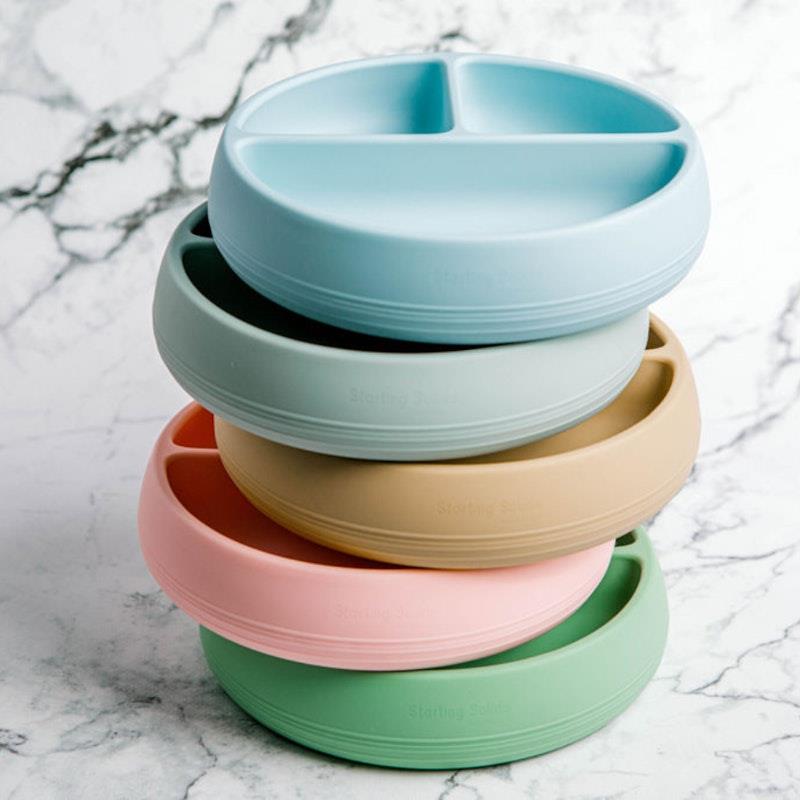 Buy Starting Solids Australia Suckie Scoop Divided Plate Blue Lemonade ...