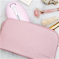 Buy Happy Skin Co Leather Cosmetic Beauty Bag Pink Online at Chemist ...