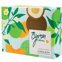 Buy Byron Citrus Bliss Candle 160g & Reed Diffuser 75ml Gift Set Online ...