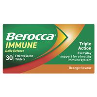 Buy Berocca Immune Daily Defence Orange 30 Effervescent Tablets Online ...