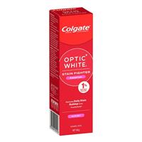 Buy Colgate Toothpaste Optic White Stain Fighter Teeth Whitening Enamel ...