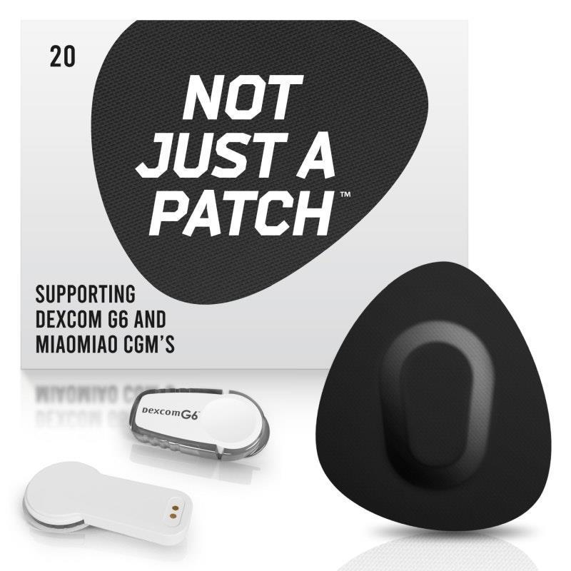 Buy Not Just a Patch Dexcom G6 Patches - Black 20pk online at Chemist ...