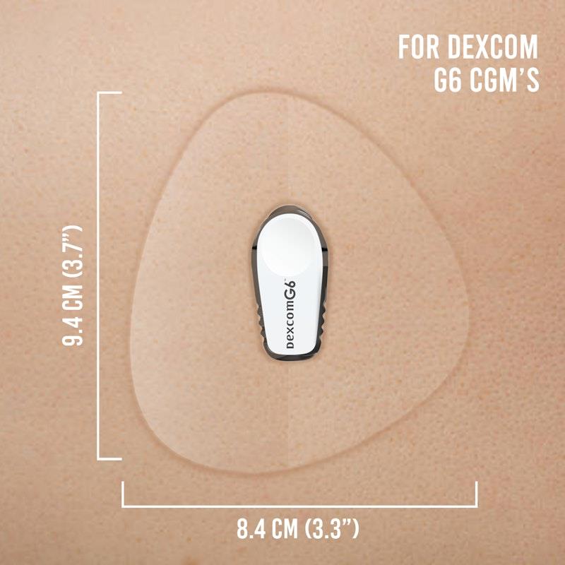 Buy Not Just a Patch Dexcom G6 Patches - Clear 20pk Online at Chemist ...